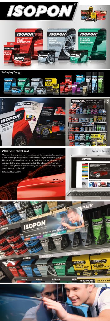 Isopon Auto Repair Products - Design Group International